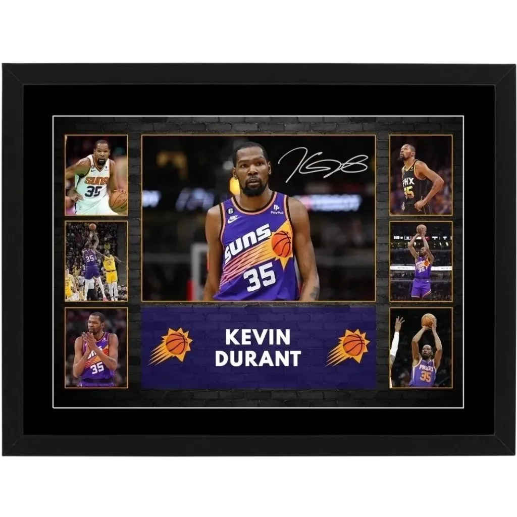 Kevin Durant Small Print Collage V2 – Quality Memorabilia and Artwork