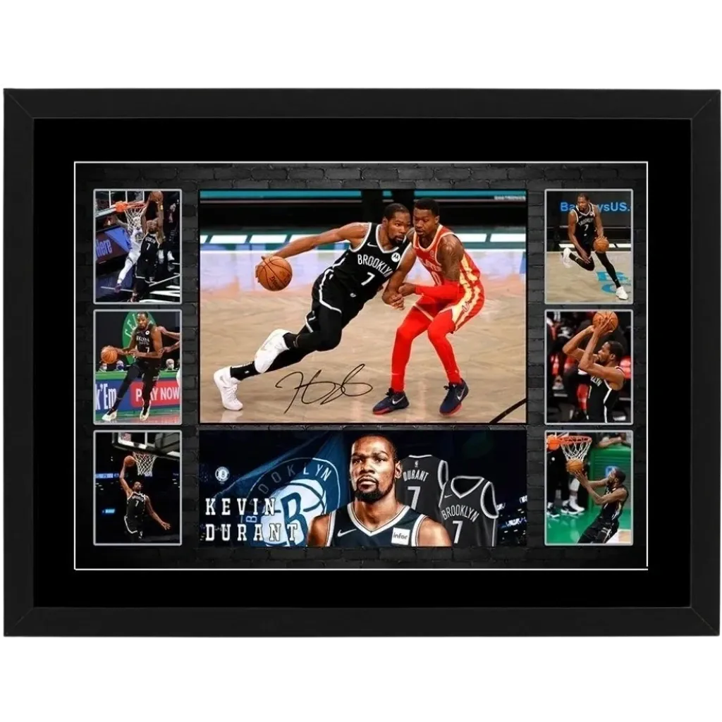 Kevin Durant Small Print Collage V3 – Quality Memorabilia and Artwork