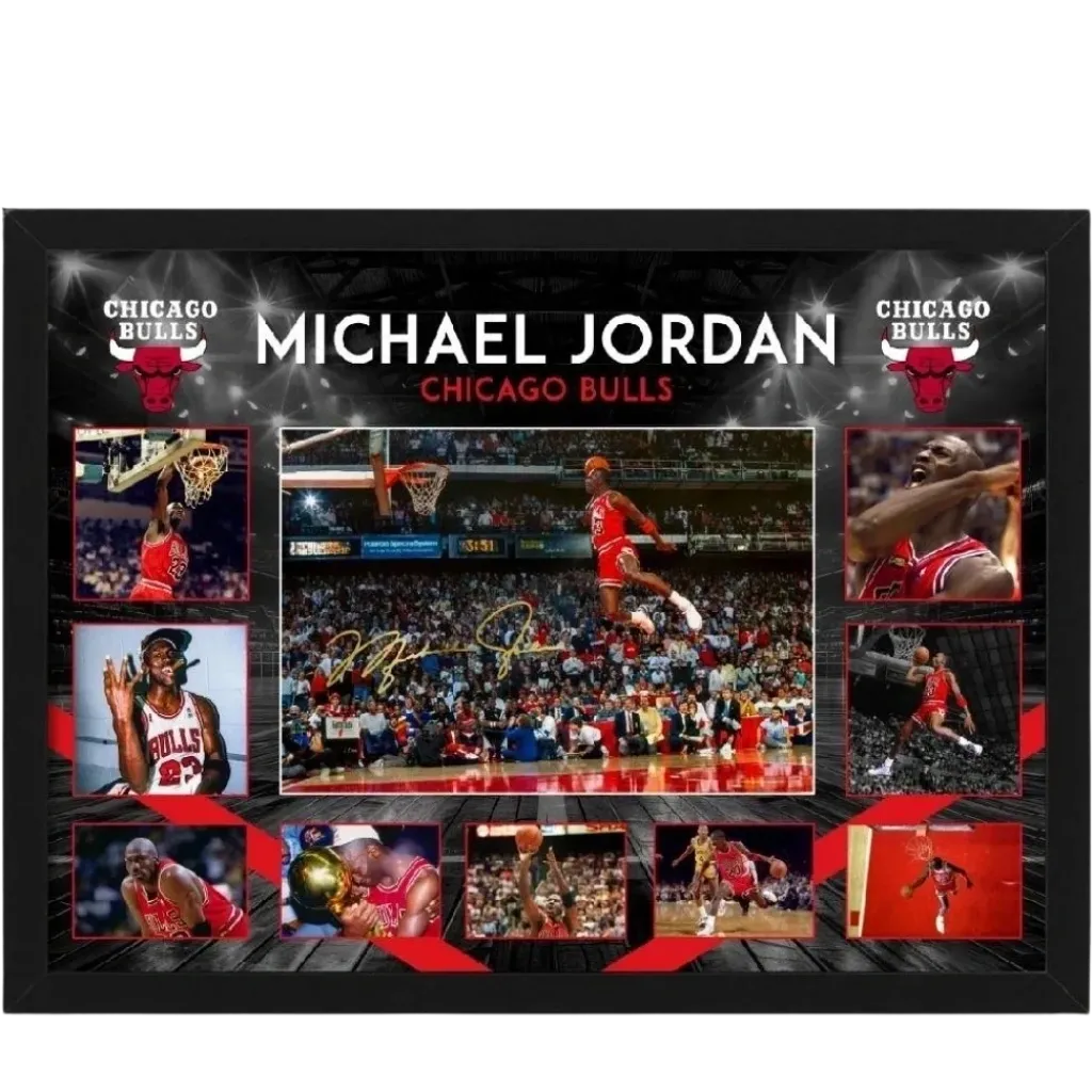 Michael Jordan Large Print Collage – Quality Memorabilia and Artwork